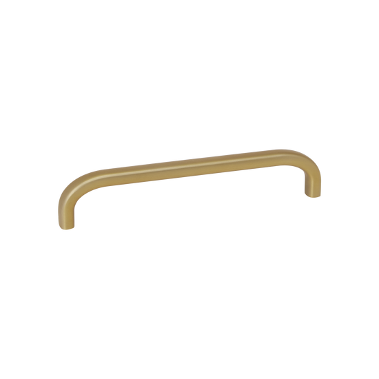 Momo Liora D Handle 160mm in Brushed Satin Brass – Momo Handles